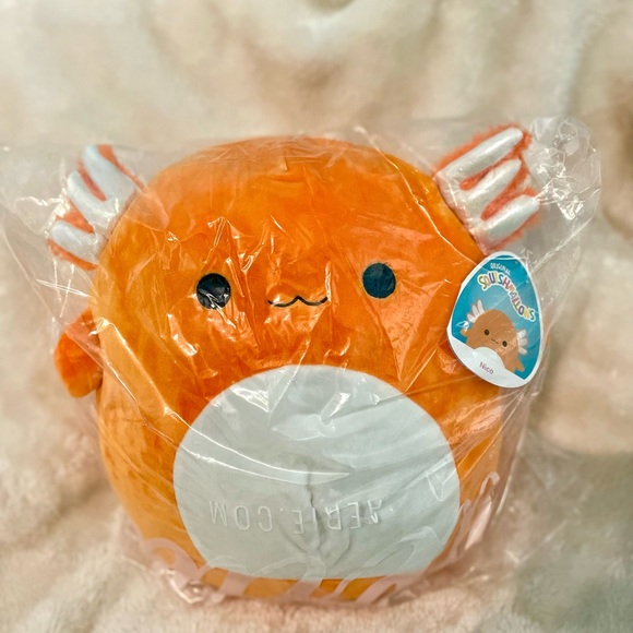 Kellytoy | Toys | Squishmallow New Nico The Axolotl 2 Orange Bnwt ...